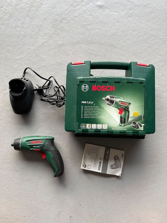 Bosch PSR 7,2 LI Akkuschrauber | Kaufen auf Ricardo