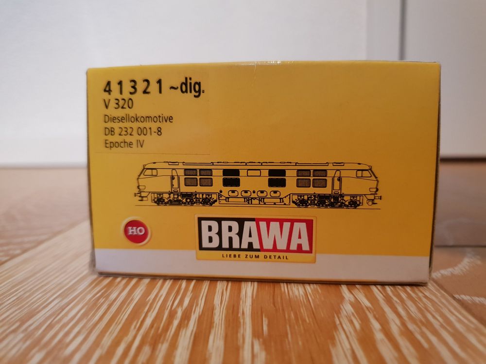 Diesellok Brawa V320 H0 Wechselstrom | Kaufen auf Ricardo