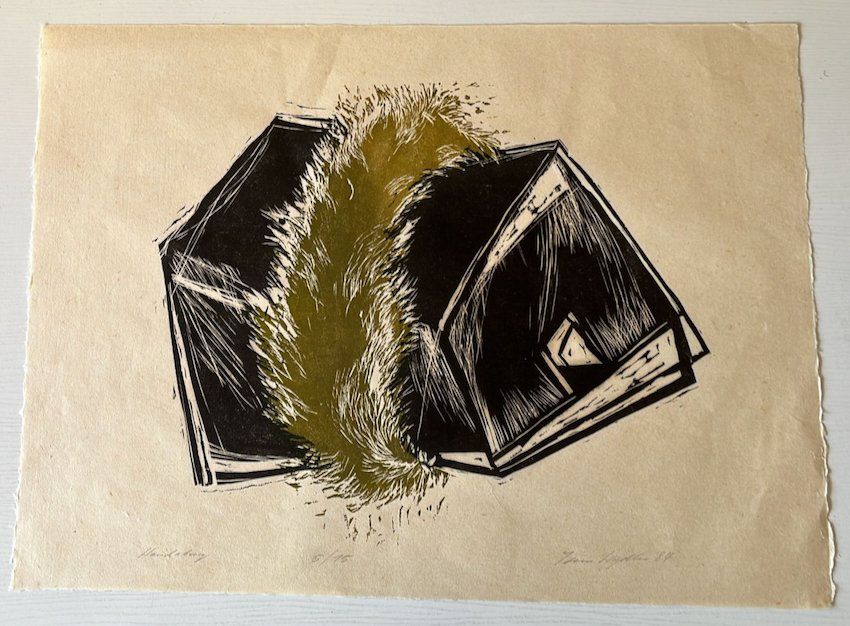 Holzschnitt handsigniert Iréne Wydler 1984 (ID b4127) (Gebraucht) in ...