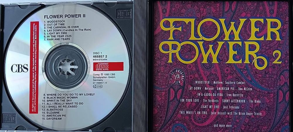 🎵🎵 CD - Flower Power II - Doppel CD (Gebraucht) in Matzingen für CHF 2 ...