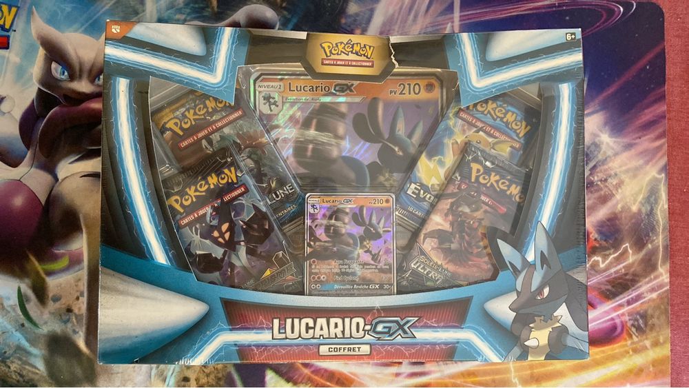 Pokemon Lucario-GX Box - Includes Booster Packs - New! (Neu und ...