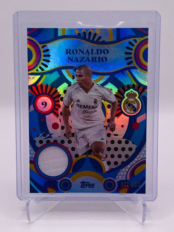 2024-25 Real Madrid Set Ronaldo Nazario R9 Match Worn /250 (Usato) a ...