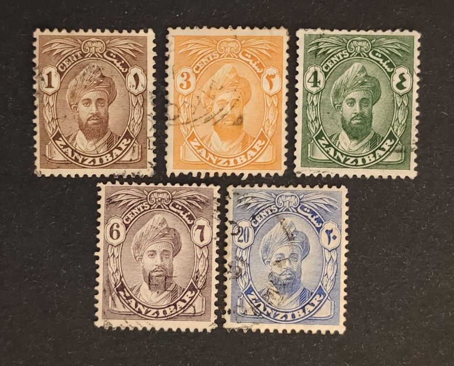 Sansibar/Zanzibar 1926, Sultan Khalifa bin Harub, LoT ⦿ (Gebraucht) in ...