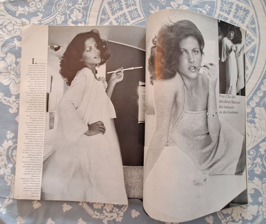 Rare VOGUE 560 Octobre 1974 Clio Goldsmith, Mariel Hemingway (Gebraucht ...