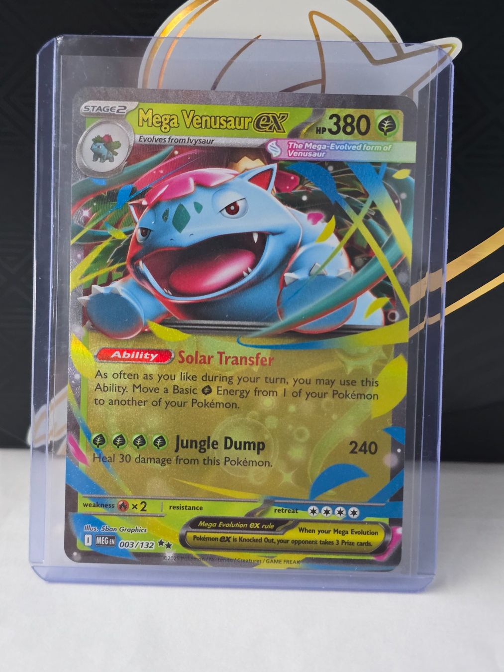 🇺🇸 Pokemon MEGA Evolution 》Mega Venusaur ex 003/132 (Neu (gemäss ...