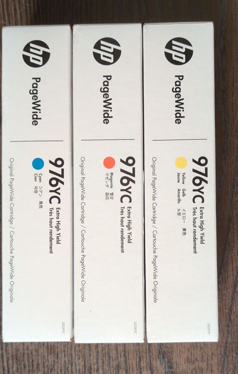 Cartouches HP 976YC neuves (Neu und originalverpackt) in Lausanne für ...