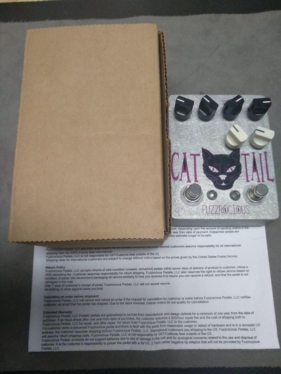 Fuzzrocious Cat Tail Distortion! Extremly Rare! High End Rat (Neu ...