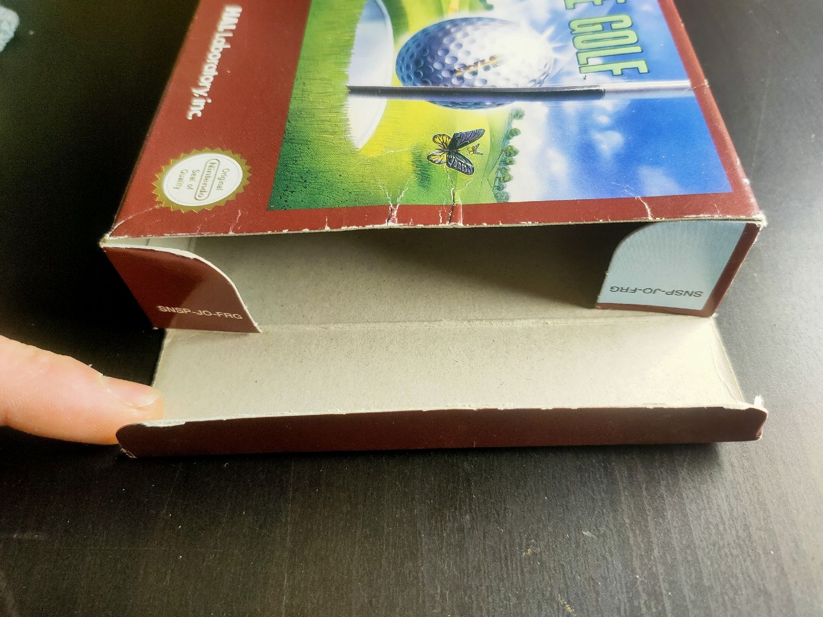 Super Nintendo SNES – HAL’s Hole in One Golf – OVP + Modul (Gebraucht ...