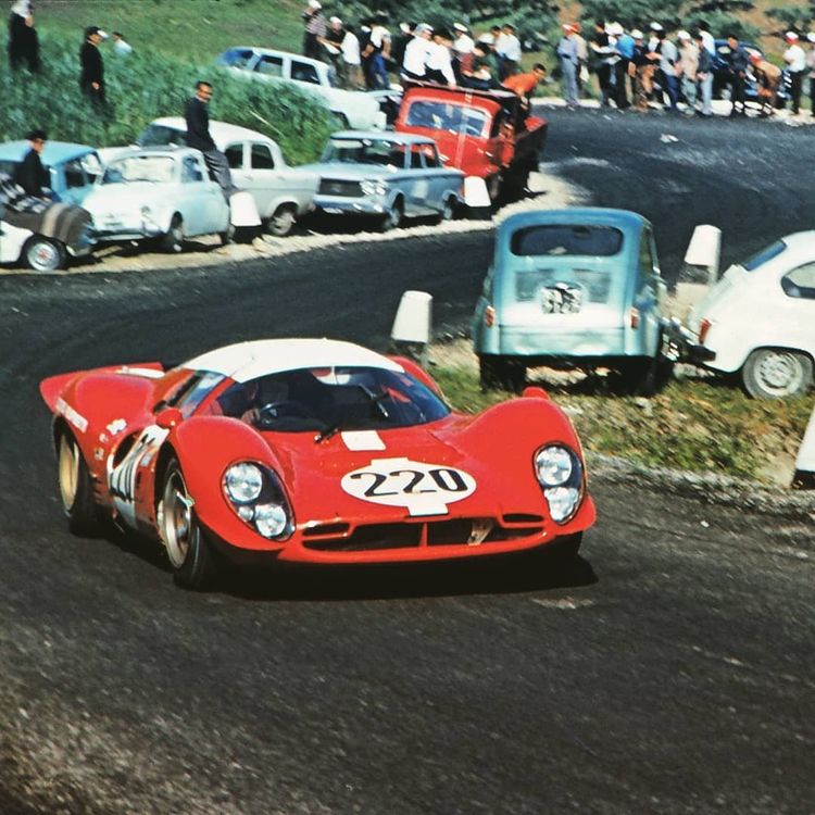 Ferrari 412P #220 Herbert Müller Scalextric 1:32 Slotcar | Kaufen auf ...