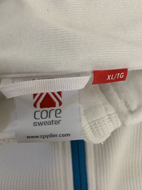 Spyder Unterziehjacke weiss Gr.XL für Teenager (Gebraucht) in Ellikon ...