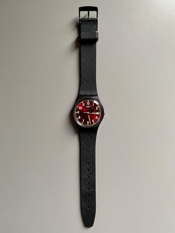 Swatch Original Sir Red Day Date (Neu (gemäss Beschreibung)) in ...