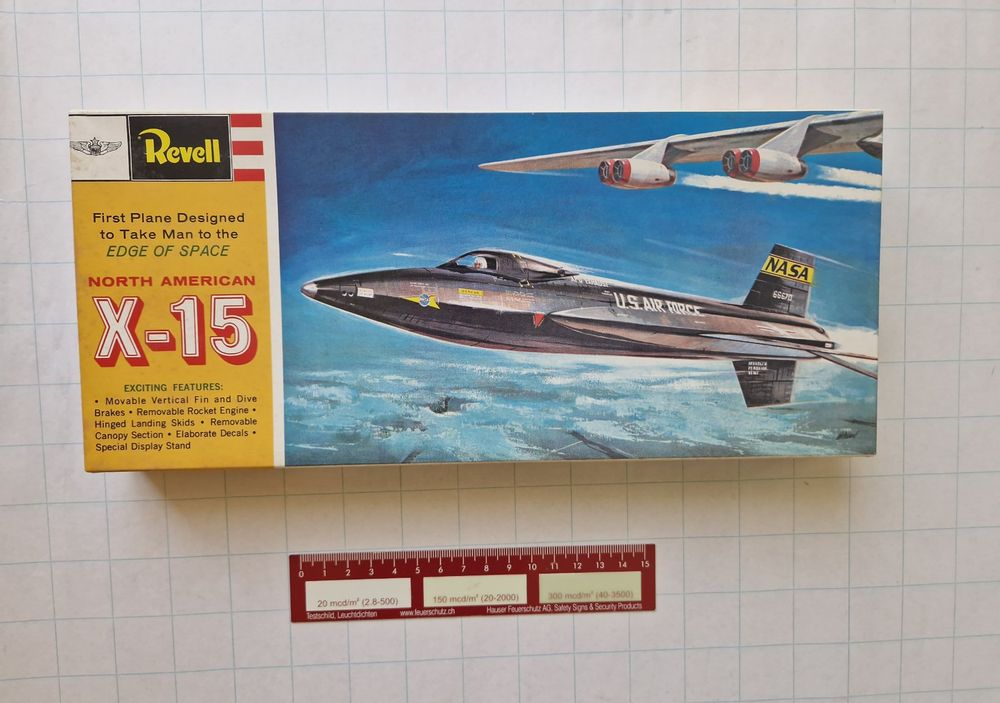 Revell North American X-15 1:64 neu, mit Siegel (Neu und ...