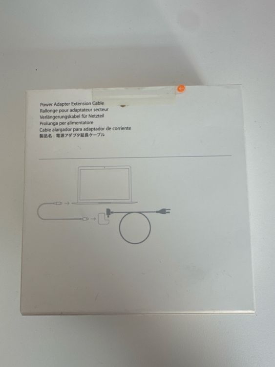 Original Apple Stromadapter Verlängerungskabel - Neuwertig! (Neu und ...