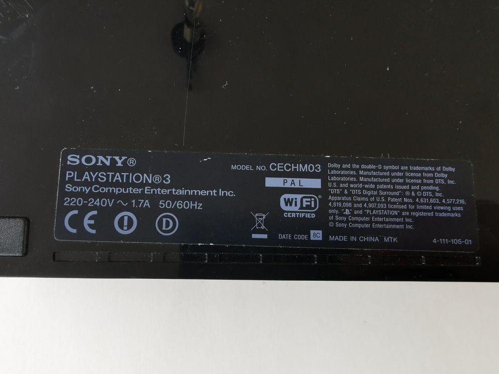 Ps 3 - Konsole CECHM03 inkl. Controller (Gebraucht) in Lenzburg für CHF ...