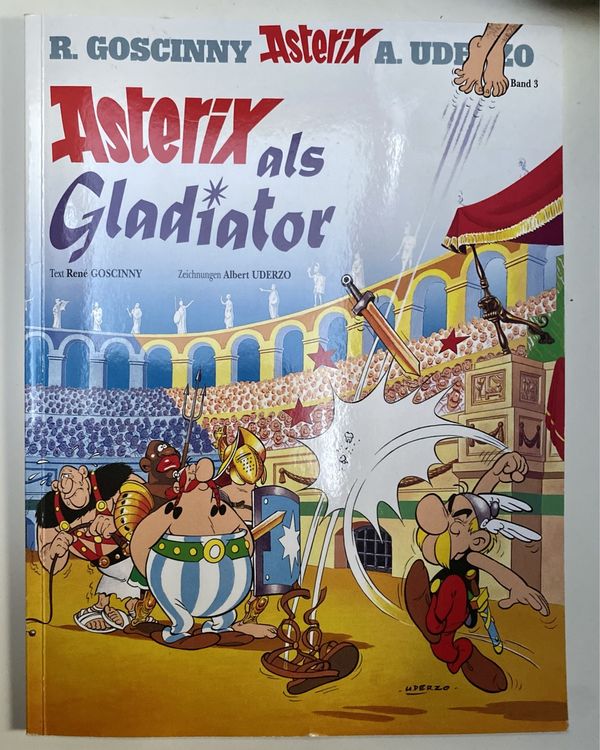 Asterix als Gladiator - Band 3 - Comic-Klassiker! (Neu (gemäss Beschreibung)) in Oberbuchsiten ...