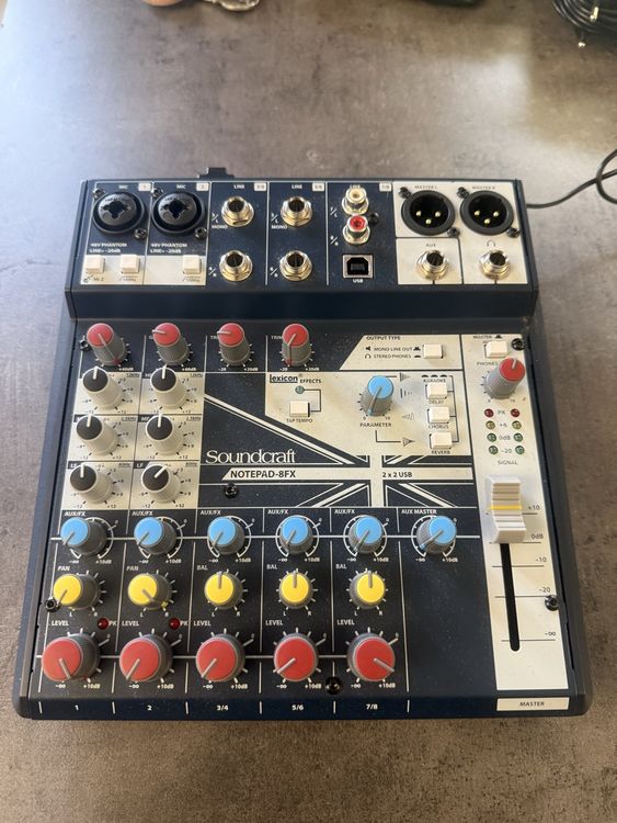 Soundcraft Notepad-8FX (Neuwertig) | Kaufen auf Ricardo