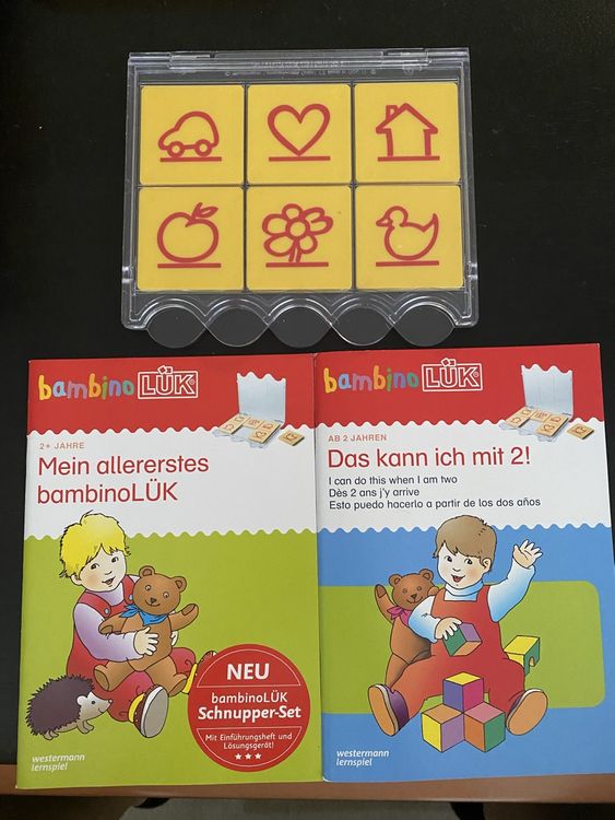 Bambino Lük Set: Lösungsgerät und zwei Hefte (Gebraucht) in für CHF 5 ...