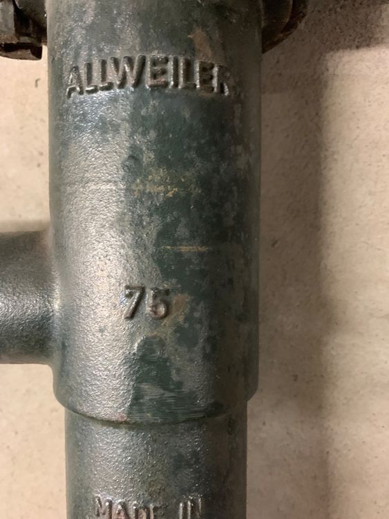 Handschwengelpumpe Pumpe mit Standrohr Allweiler ab 1.- (Gebraucht) in ...
