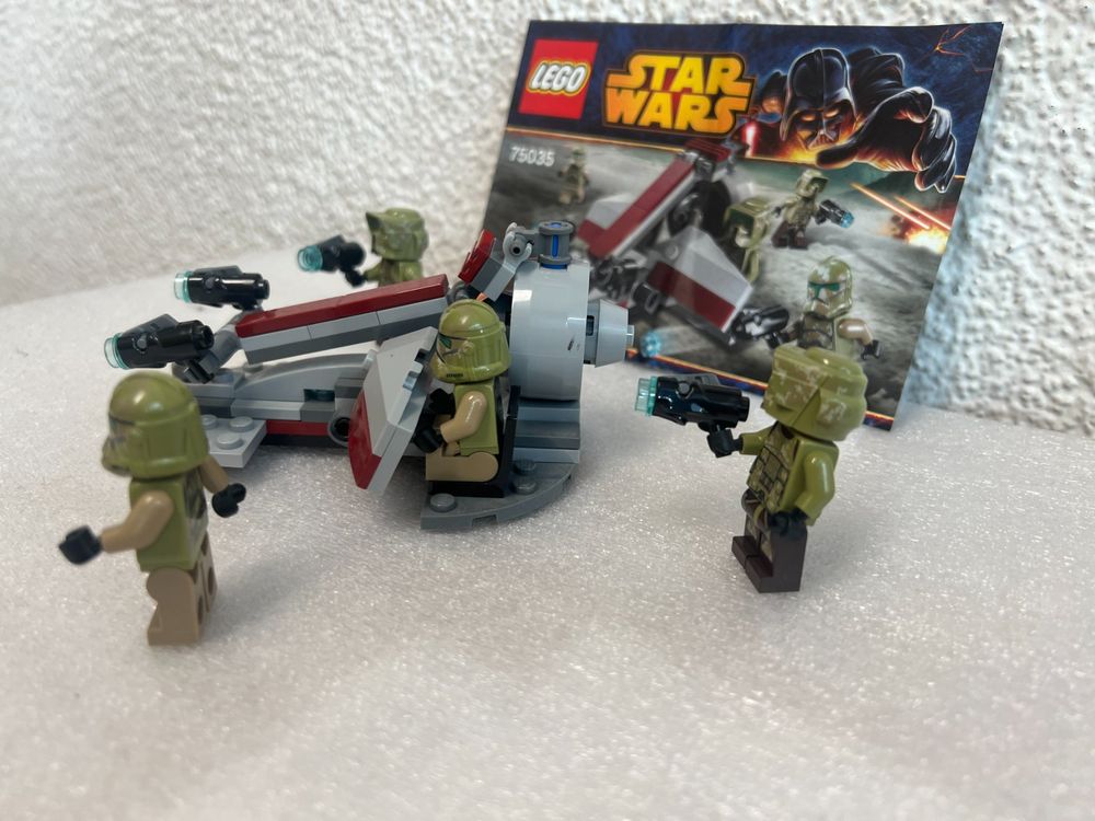LEGO Star Wars Clone Troopers Set 75035 !gebraucht! (Gebraucht) in ...