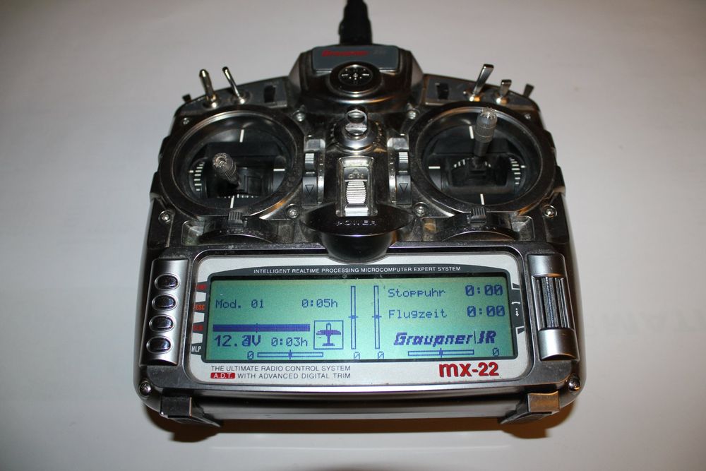 Graupner MX22 Hott/40/35Mhz-Modulen, 19 Empfänger, 19 Quarze (Defekt ...