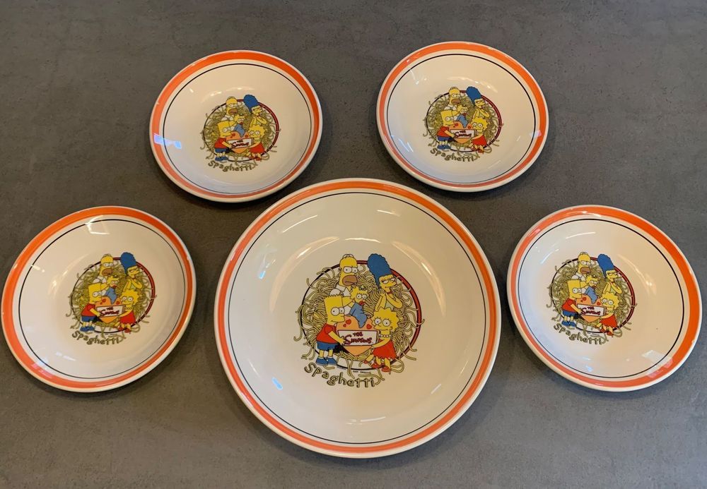 THE SIMPSONS SPAGHETTI SET | Kaufen auf Ricardo