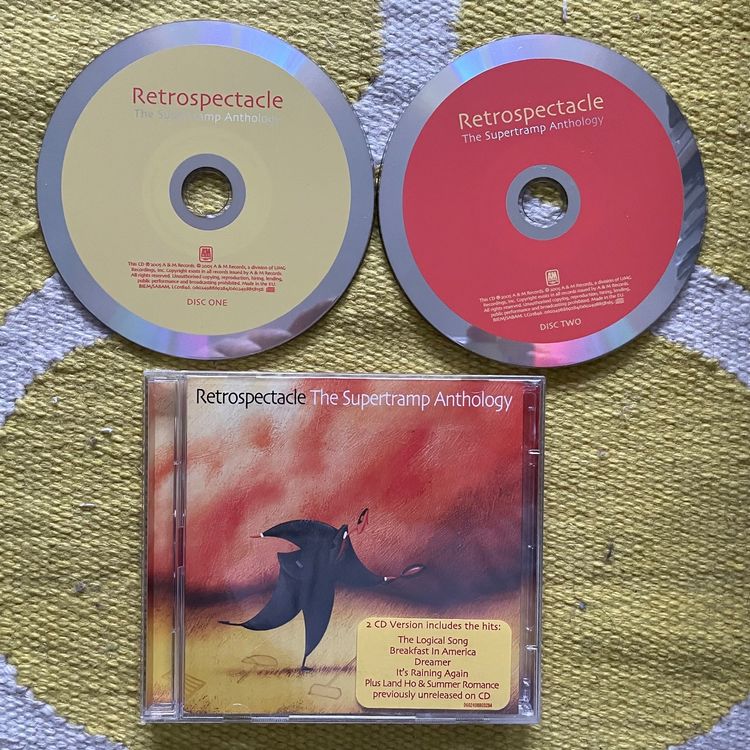 SUPERTRAMP-2CD THE SUPERTRAMP ANTHOLOGY RETROSPECTACLE (Gebraucht) in Rorschacherberg für CHF 6. ...