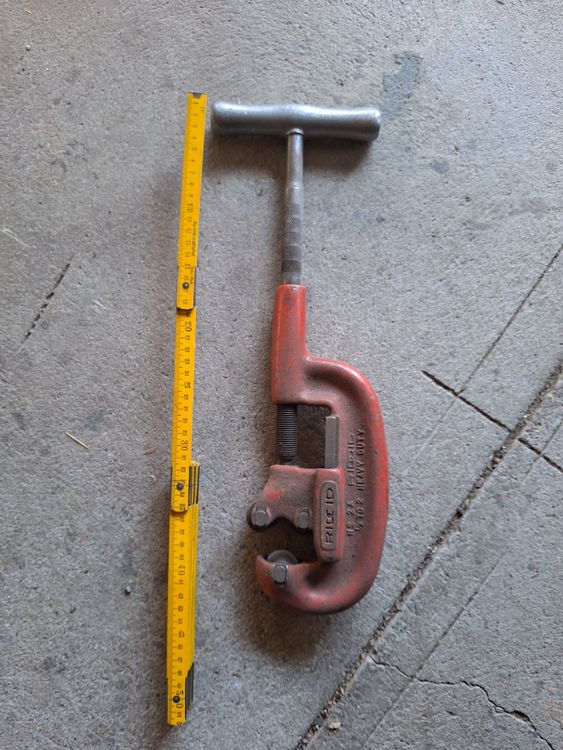 Ridgid Rohrschneider 2 A (Gebraucht) in Vilters für CHF 20 – mit Lieferung auf Ricardo kaufen