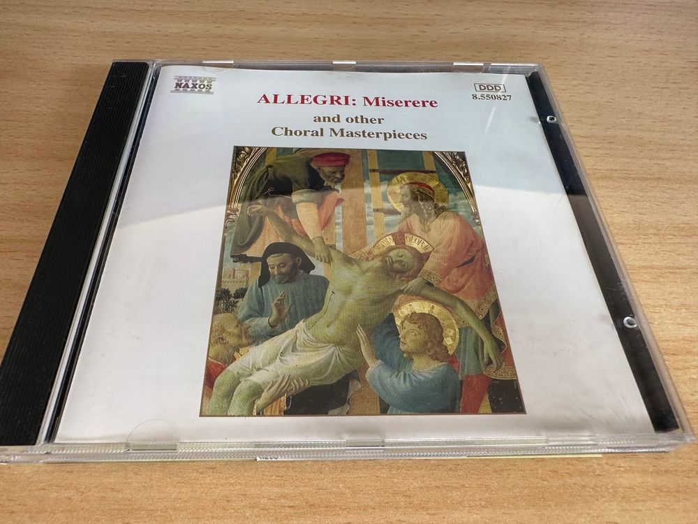 Various – Allegri: Miserere And Other Choral Masterpieces (Gebraucht ...