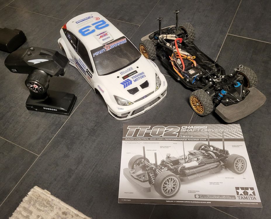 Tamiya TT02 1/10 4WD Ford Focus RS (Gebraucht) in islikon für CHF 120 ...