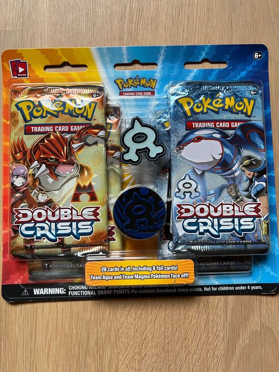 POKEMON DOUBLE CRISIS 4-PACK SEALED BLISTER X1 BOOSTER RARE | Kaufen ...