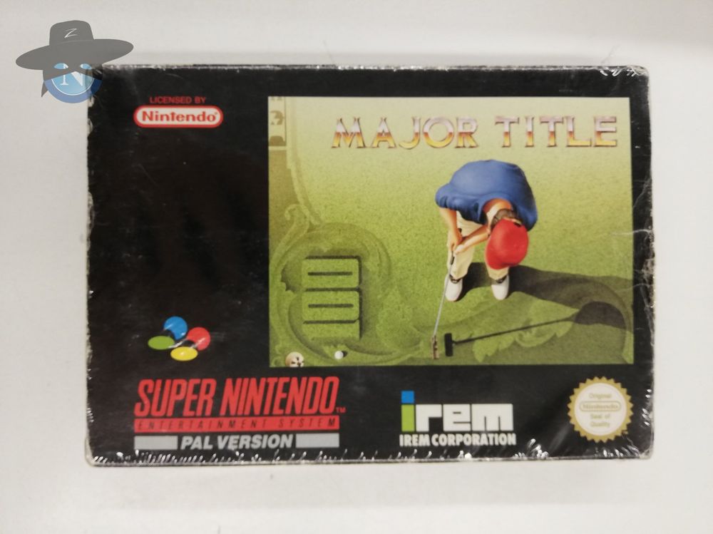 Major Title Golf inkl. Poster / Super Nintendo SNES | Kaufen auf Ricardo