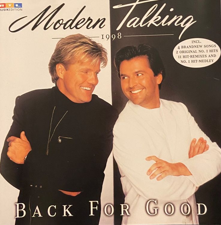 Modern Talking CD BACK FOR GOOD (Gebraucht) in Luzern für CHF 2 – mit ...