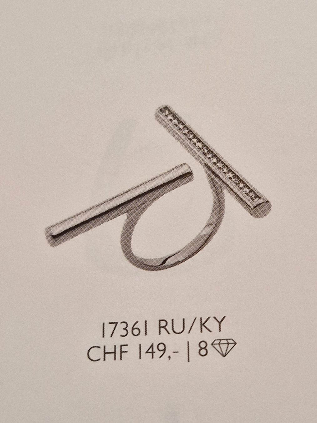 Ring Pierre Lang RU (Gebraucht) in Lichtensteig für CHF 19 – mit ...