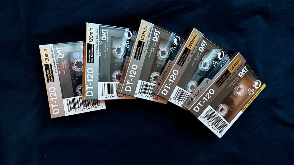 5 SONY DAT Kassetten DT-120 RN | Kaufen auf Ricardo