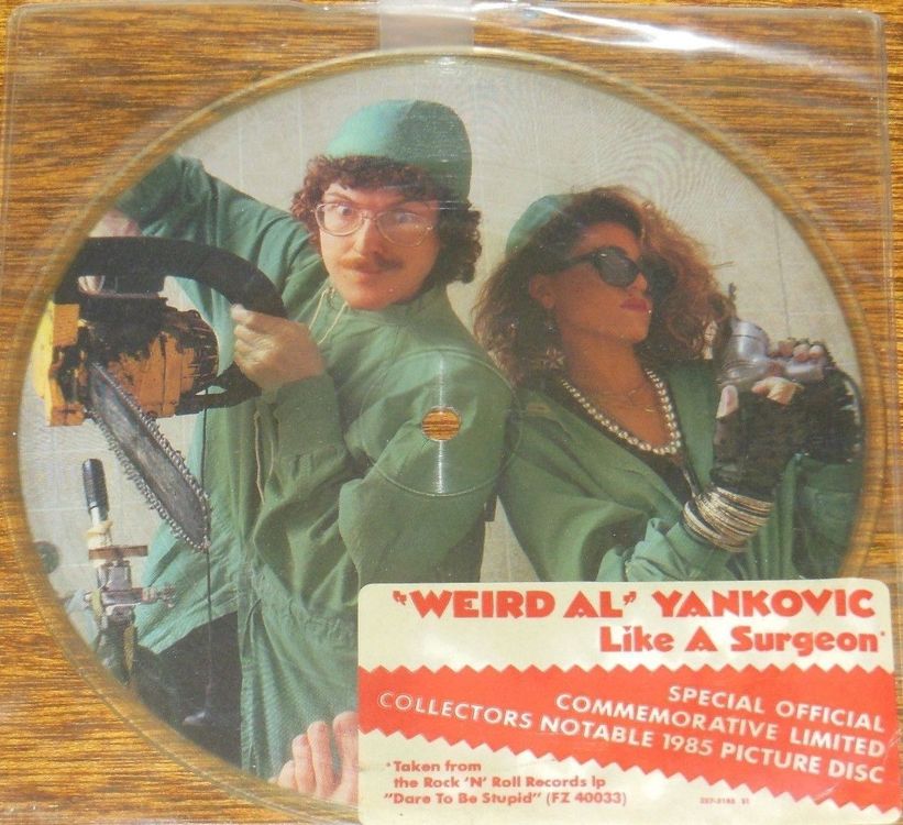 Weird Al Yankovic, Like A Surgeon - 7" Picture Disc Madonna (Gebraucht ...