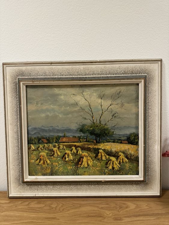 Max Clément(1912-1995) zwei wunderschöne Gemälde | Kaufen auf Ricardo