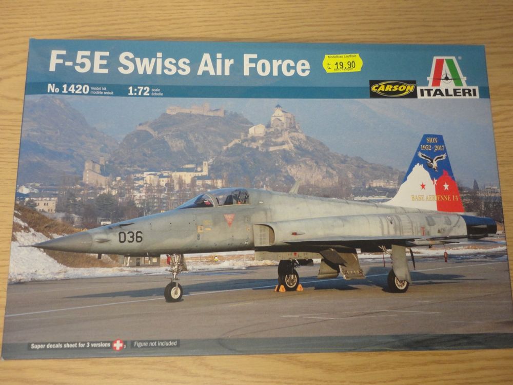 Italeri Plastic Bausatz F-5E Swiss Air Force 1:72 | Kaufen auf Ricardo