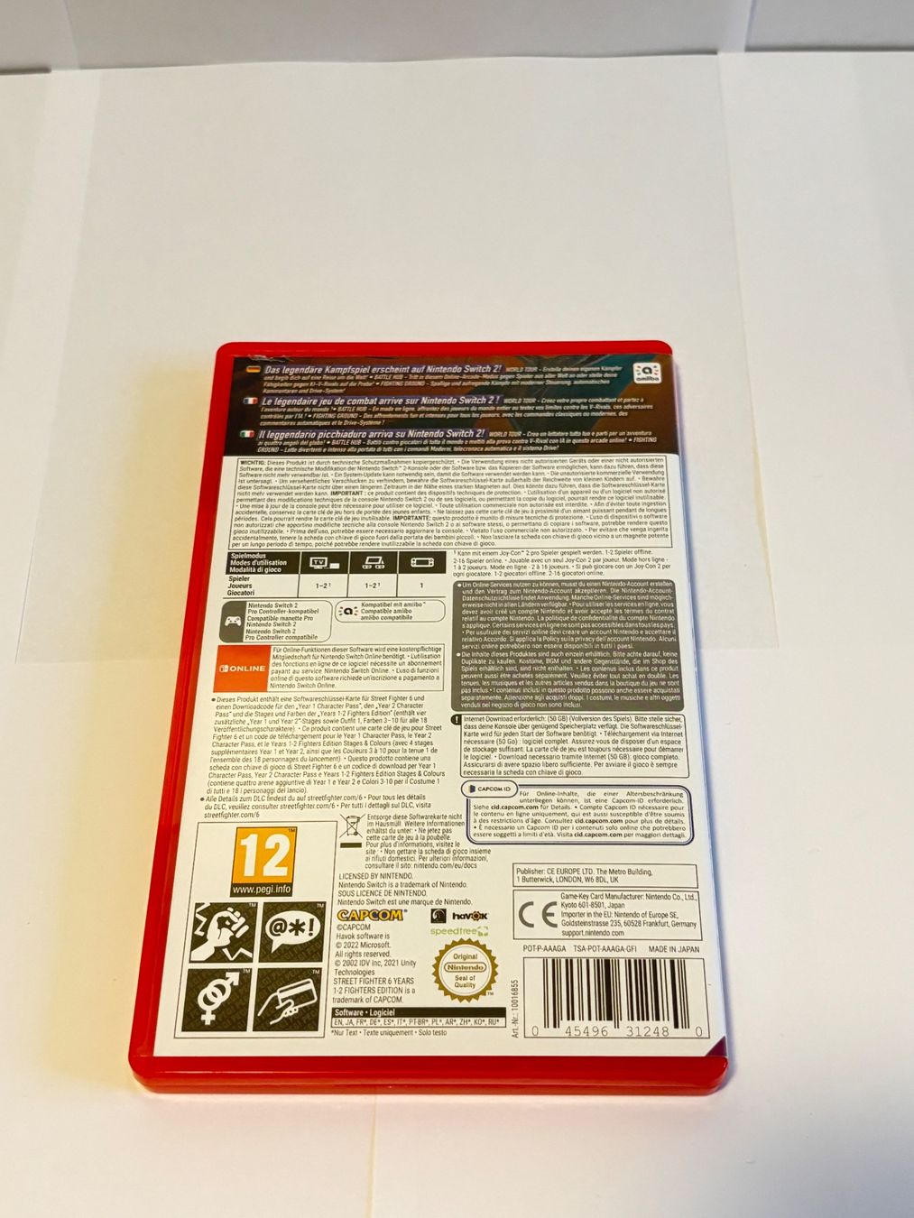 Nintendo Switch 2 Street Fighter 6 (Gebraucht) in Widnau für CHF 30 ...