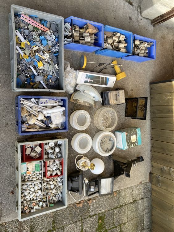 Elektro Restposten: Schalter, Lampen, Sicherungen etc. (Gebraucht) in ...