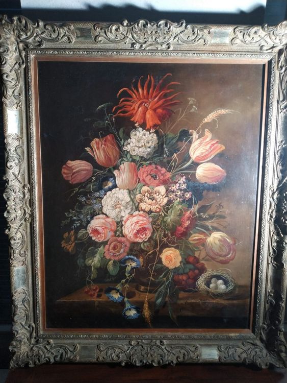 Antikes , grosses Ölgemälde | Kaufen auf Ricardo