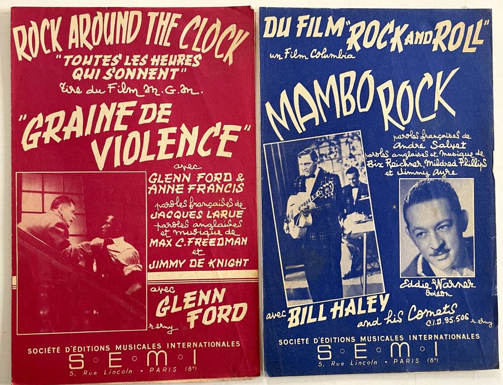 Bill Haley - 2 Notenblätter Rock Around The Clock & Mambo Ro (Gebraucht ...