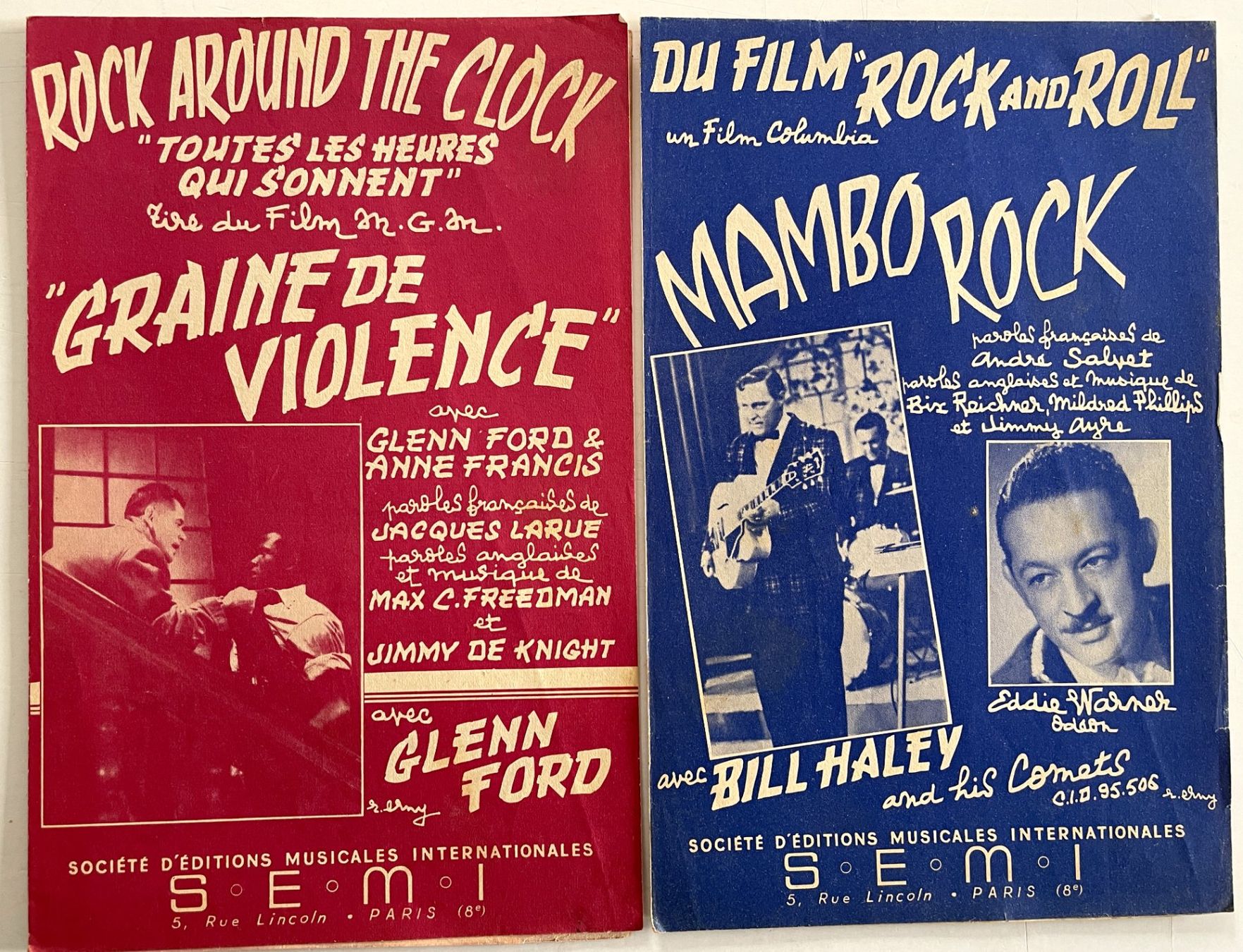 Bill Haley - 2 Notenblätter Rock Around The Clock & Mambo Ro (Gebraucht ...