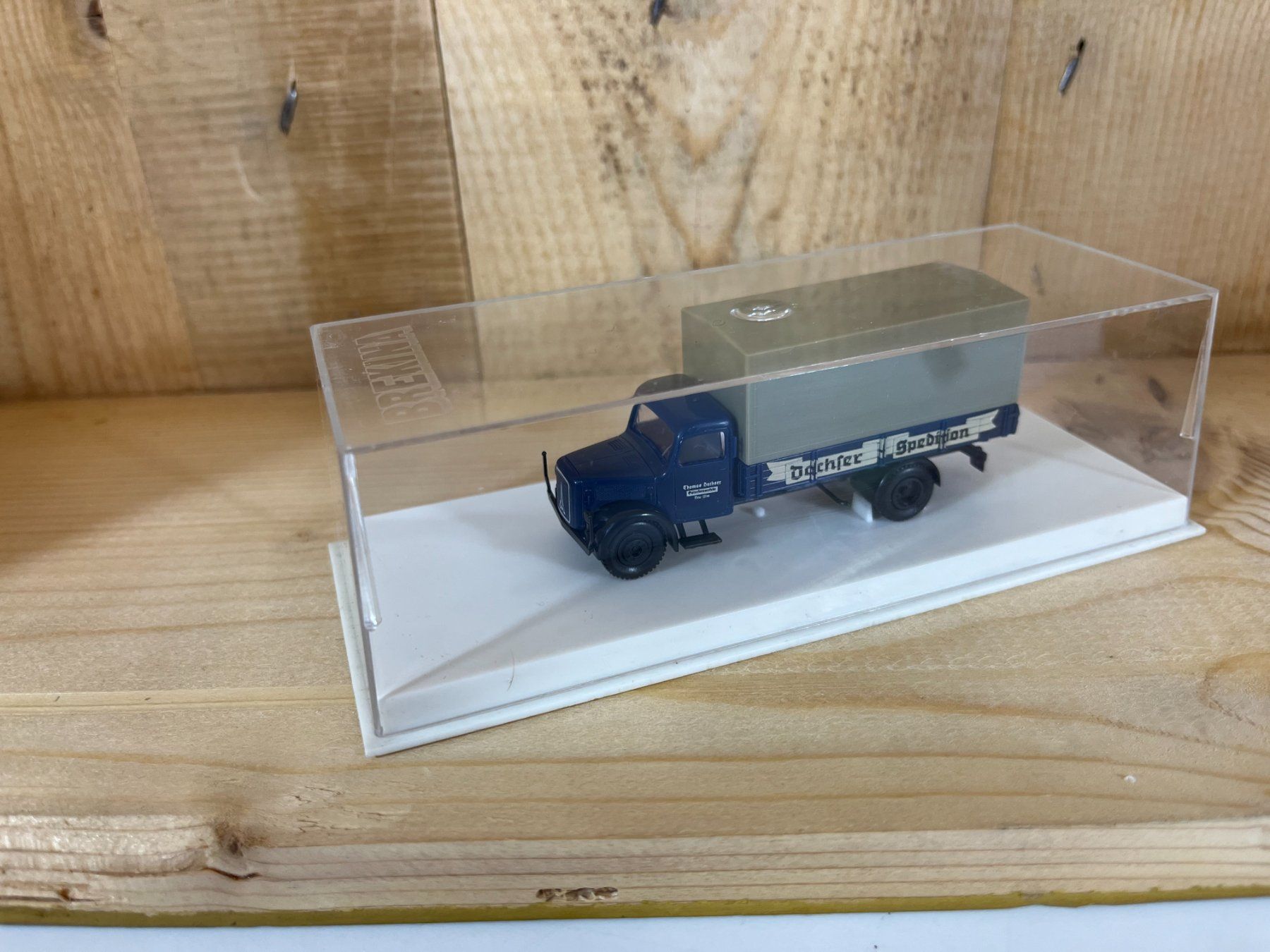 Camion Magirus Dascher Spedition Brekina 4105, 1/87 (D'occasion) à ...