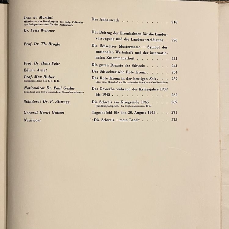 Die Schweiz Mein Land Band I Armee und Volk | Kaufen auf Ricardo