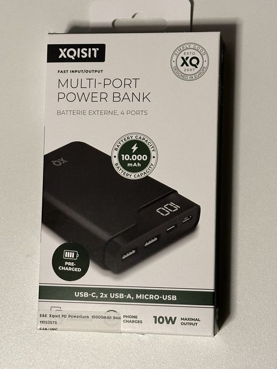 XQISIT Multi-Port Power Bank 10'000 mAh | Kaufen auf Ricardo