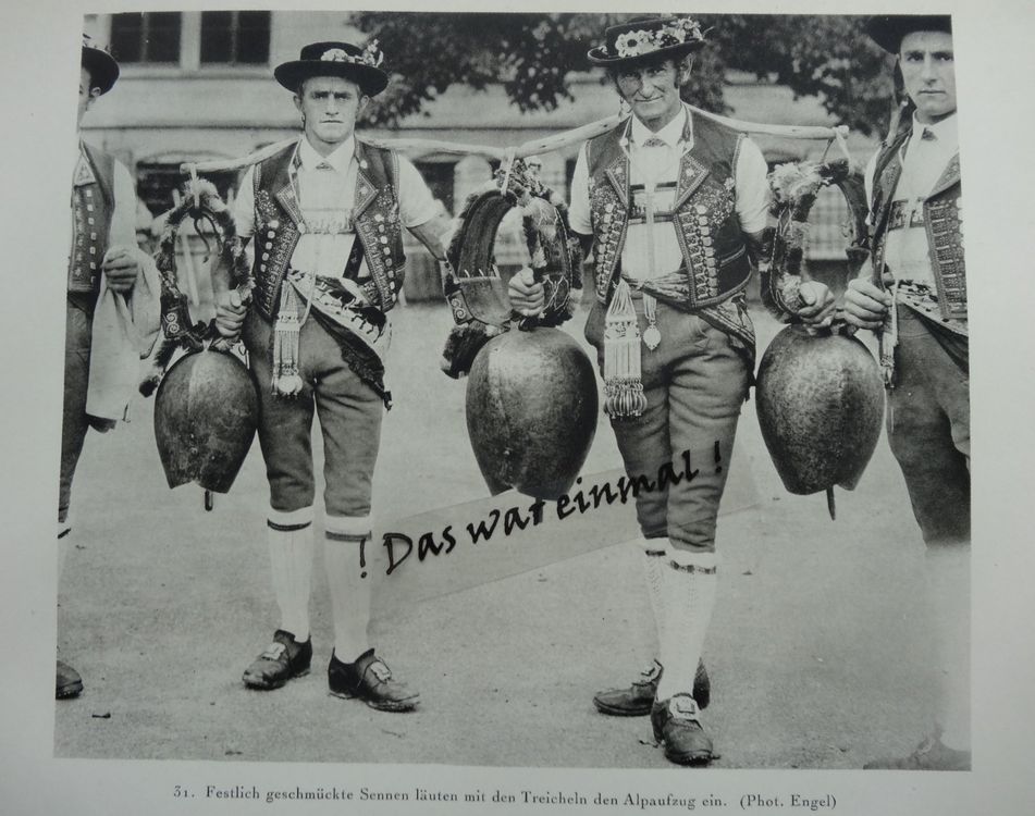 Appenzell Sennen Alpaufzug anno 1929 (Gebraucht) in Safnern für CHF 7 – mit Lieferung auf ...