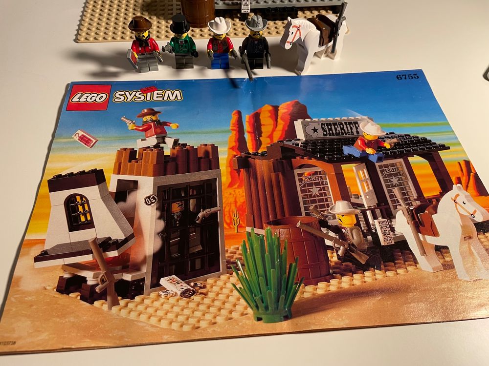 LEGO System 6755 Western Sheriff's Lock-Up - Seltenes Set! | Kaufen auf ...