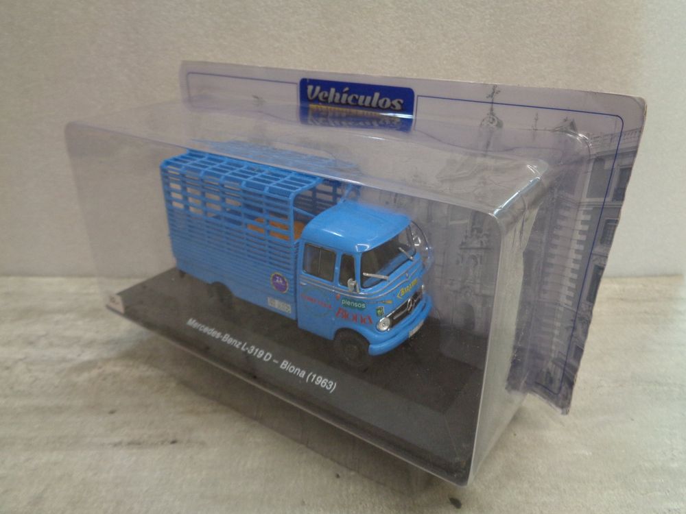 Altaya 1:43 LKW Camion Mercedes-Benz L 319D 1963 (Neu und ...