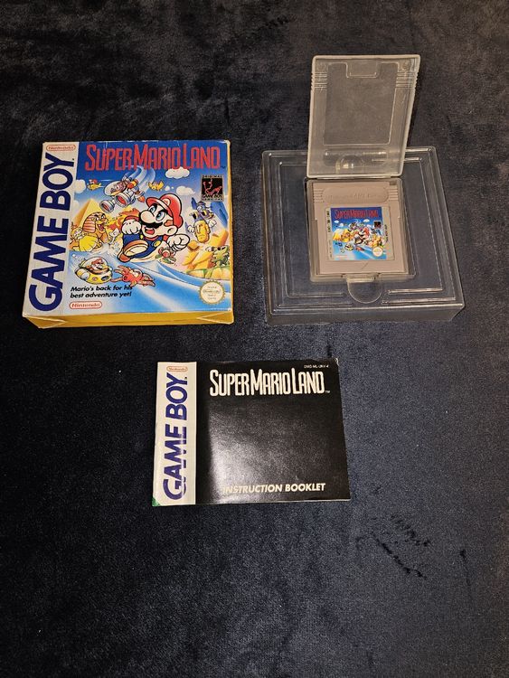 Super Mario Land Game Boy Nintendo Retro Rarität mit Box OVP (Gebraucht ...