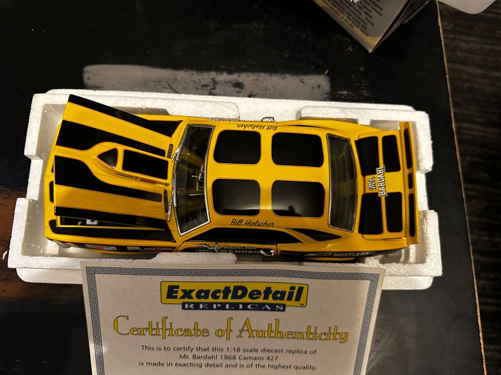 Exact Detail Replicas 1:18 Mr. Bardahl 1968 Camaro 427 | Kaufen auf Ricardo